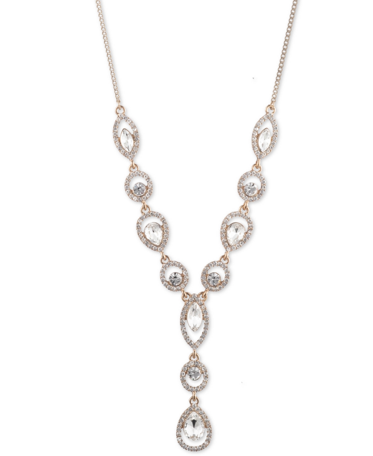 Click here for Givenchy Extender Crystal & Glass Stone Y Necklace... prices