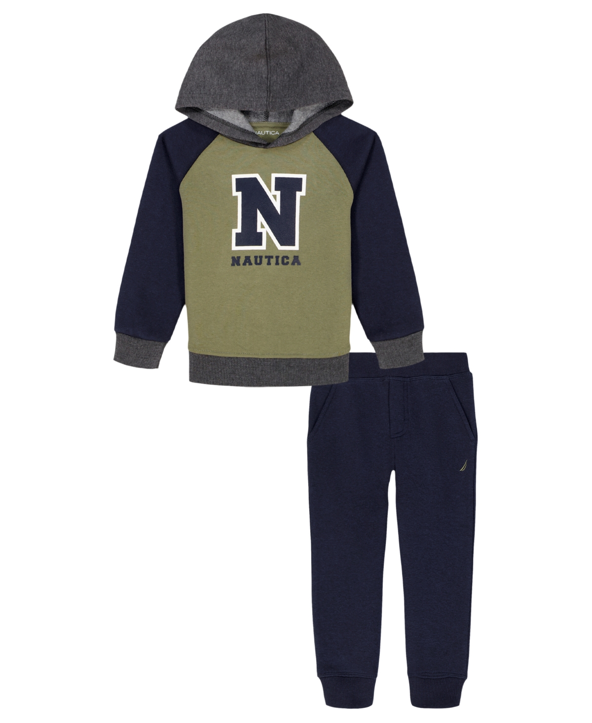 Click here for Nautica Toddler & Little Boys 2T-7 2-Piece Hoodie... prices