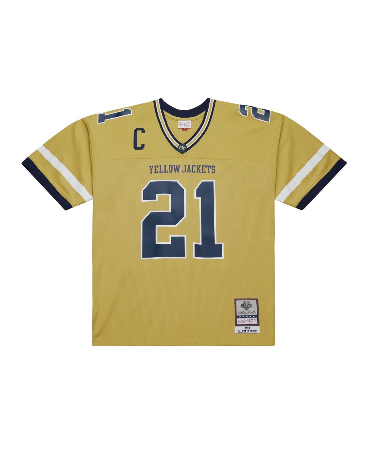 Click here for Mitchell & Ness Mens Calvin Johnson Gold Georgia T... prices