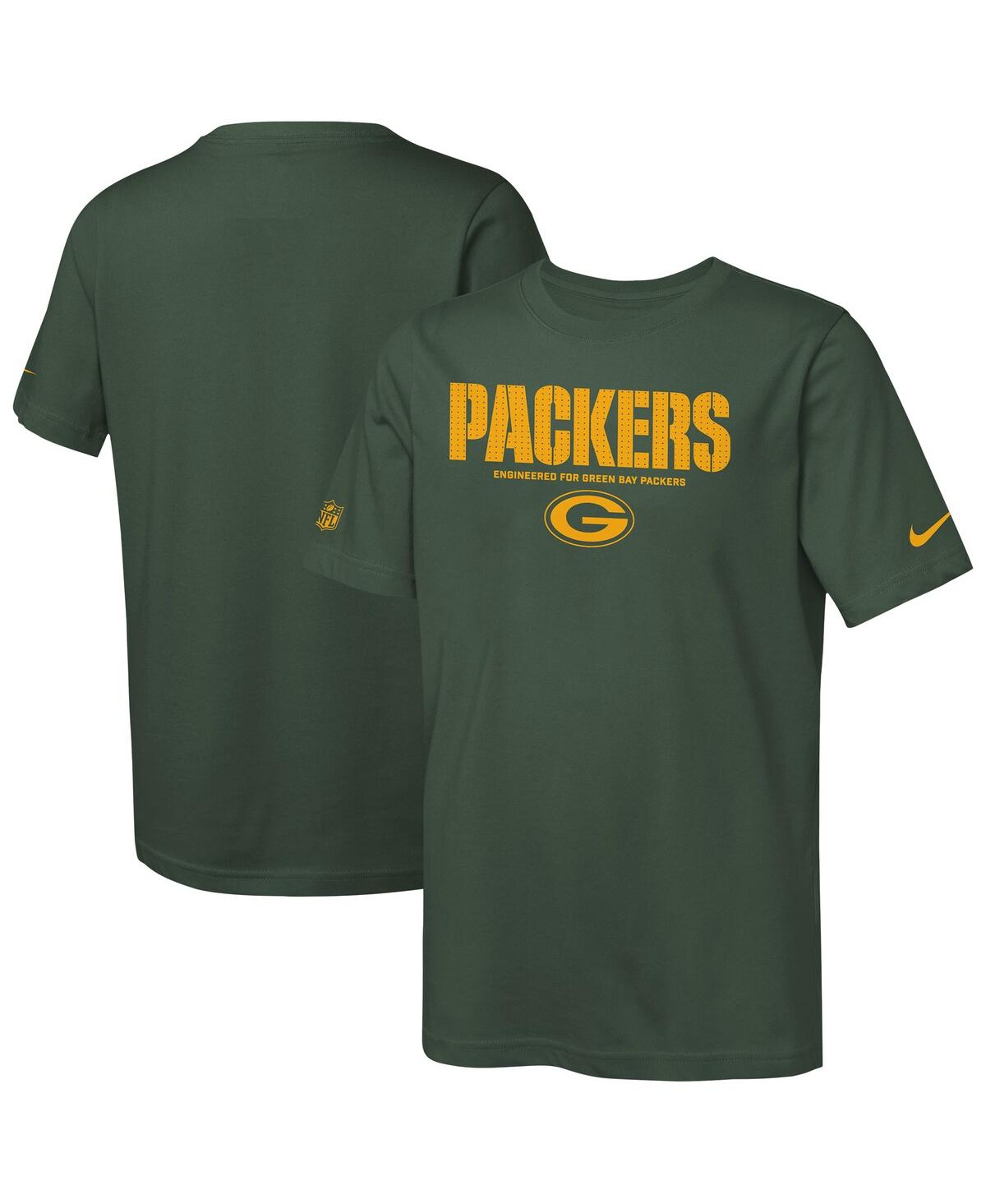 Click here for Nike Big Boys and Girls Green Green Bay Packers Si... prices