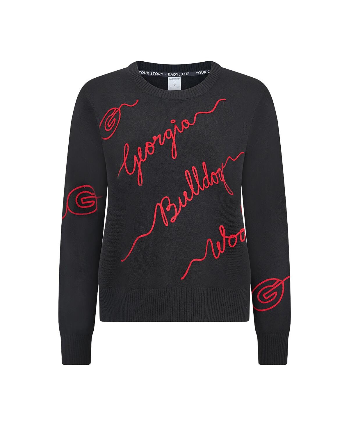 Click here for Kadyluxe Womens Black Georgia Bulldogs Love Note E... prices
