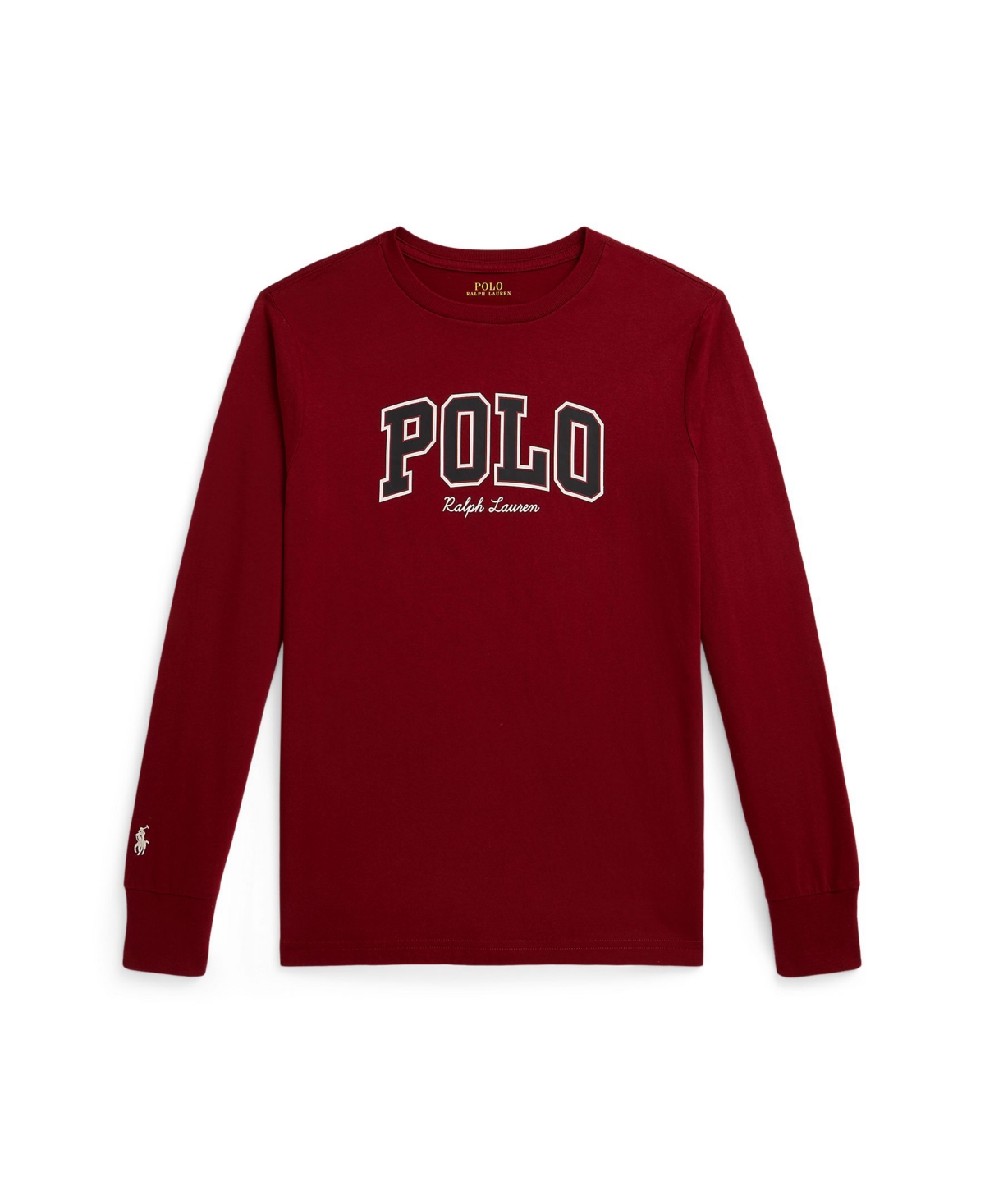 Click here for Polo Ralph Lauren Boys 8-20 Long Sleeves T-Shirt -... prices