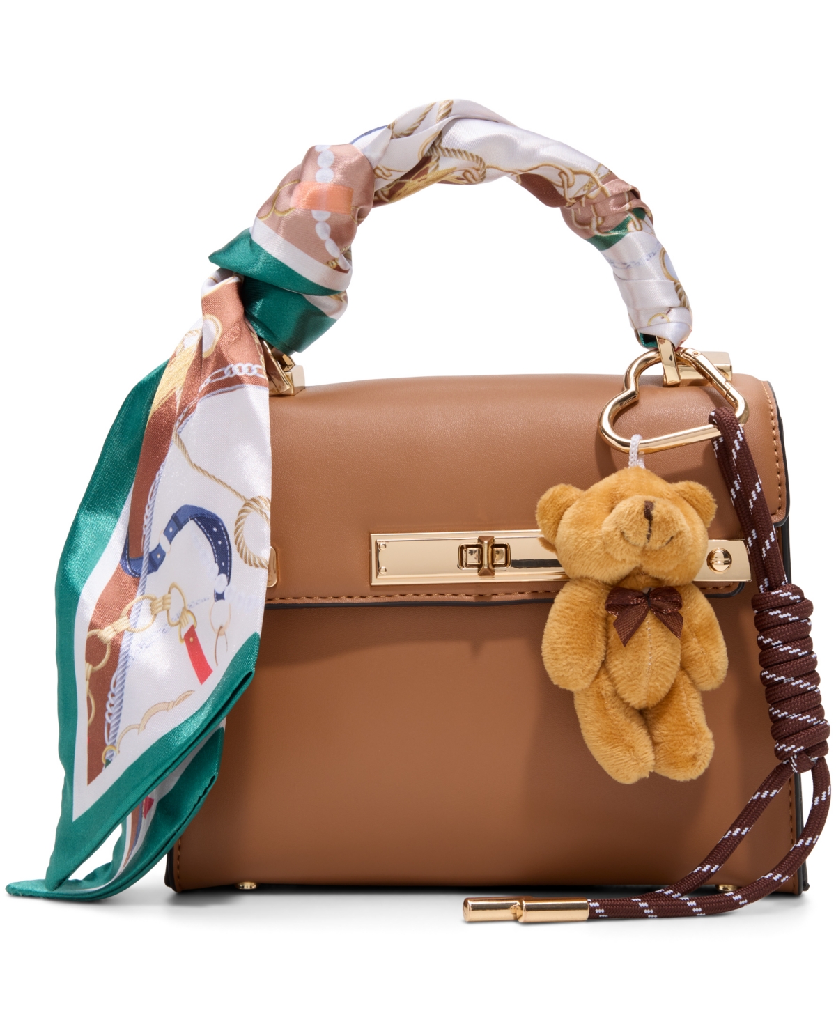 Click here for Aldo Larigodiaa Small Top Handle Bag - Mix Mat Tan prices