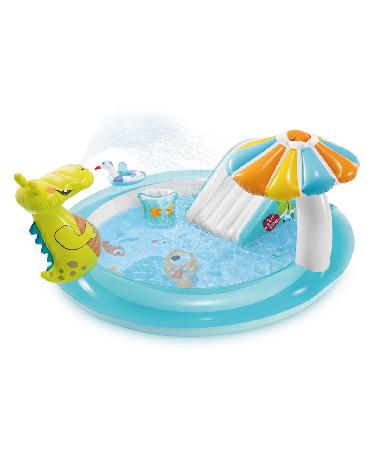 Click here for Intex 57165EP Gator Outdoor Inflatable Kiddie Pool... prices