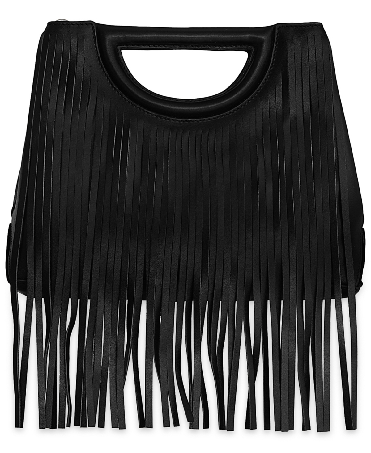 Click here for Rebecca Minkoff Fringe Handheld Crossbody Bag - Bl... prices