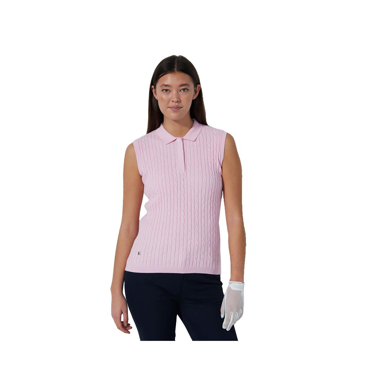 Click here for Daily Sports Womens Madelene Cable Knit Sleeveless... prices