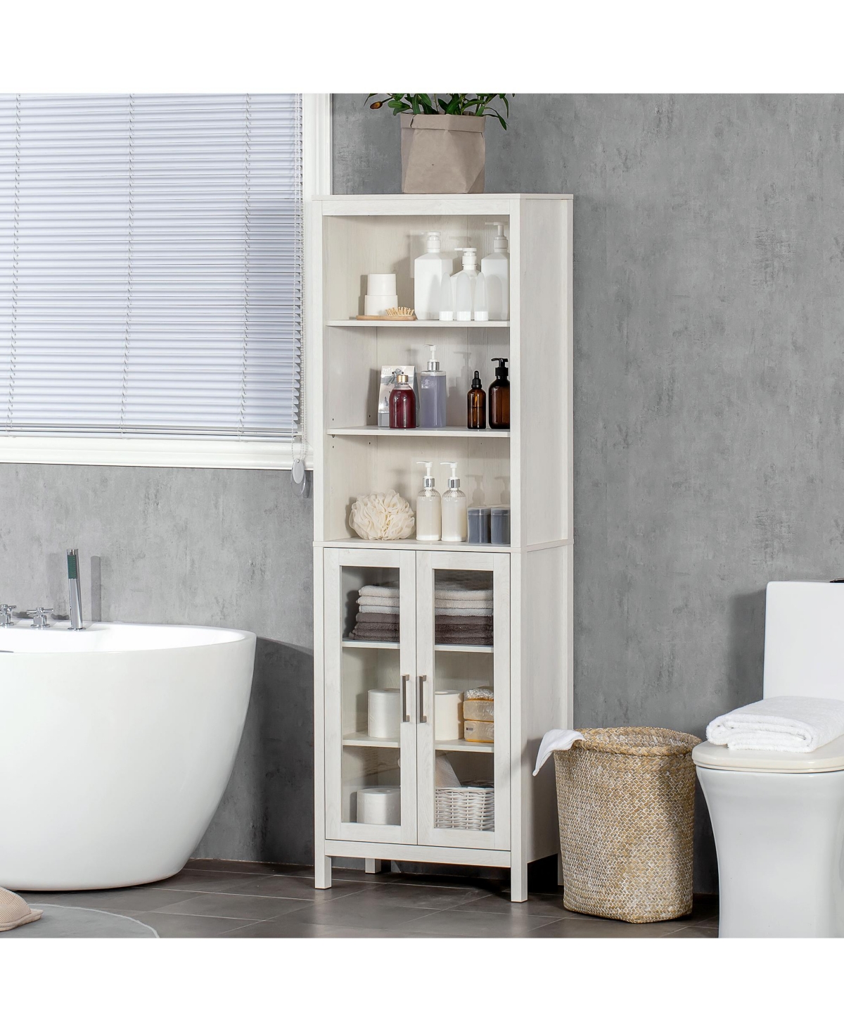 Click here for Slickblue Wall-Mounted Bathroom Cabinet with Water... prices