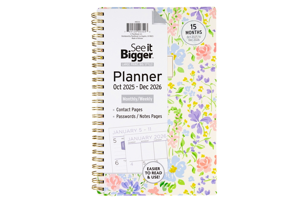 Click here for See It Bigger Medium 15 Monthly Weekly Planner - F... prices