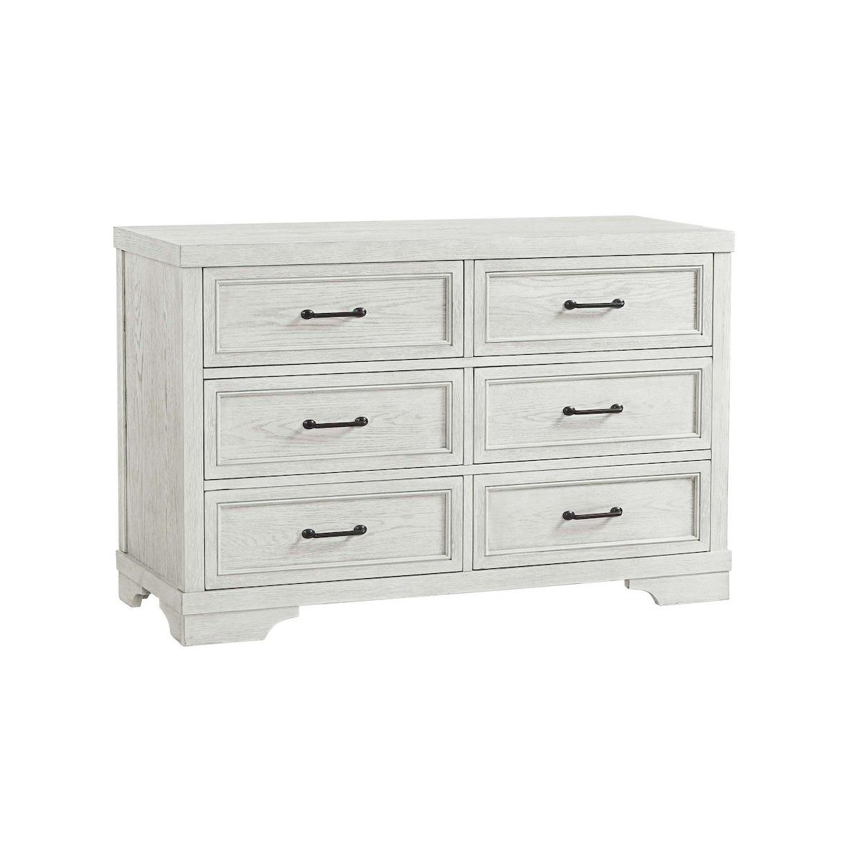 Click here for Foundry 6-Drawer Wood Dresser  White Dove prices