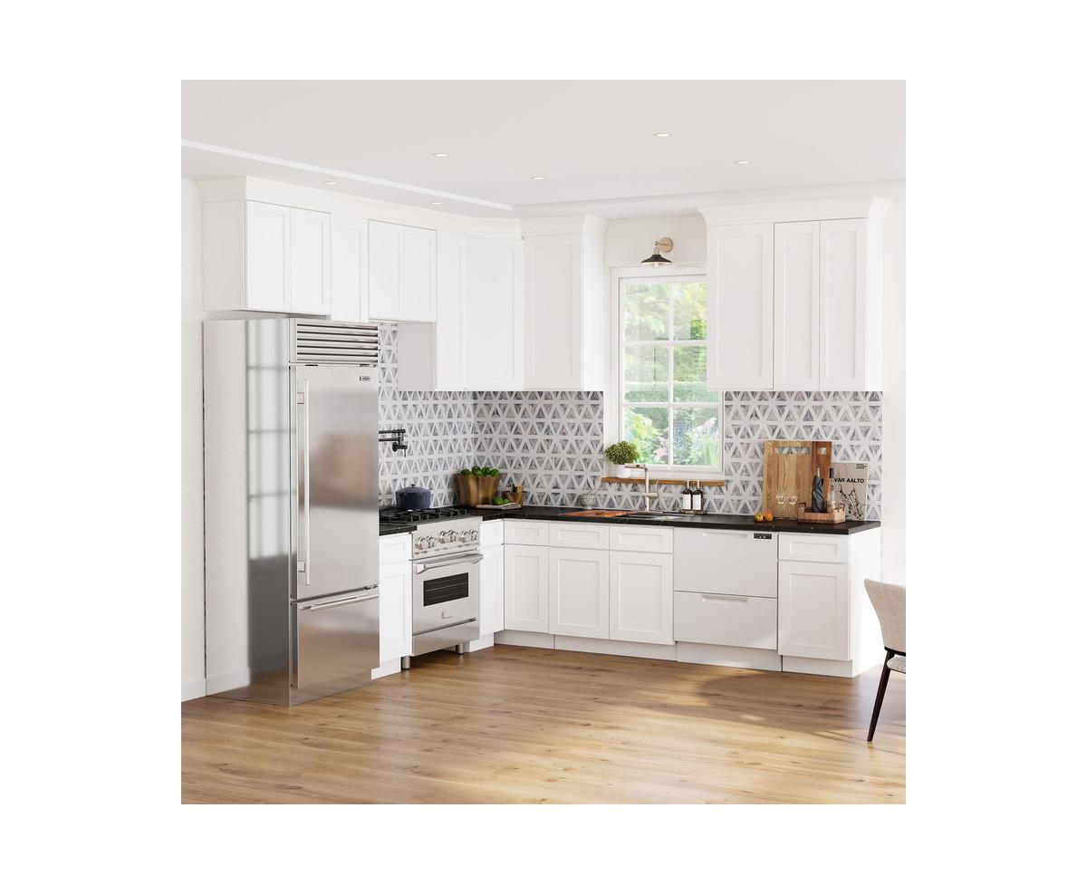 Click here for Casainc Kitchen Cabinets White Shaker Style Comple... prices
