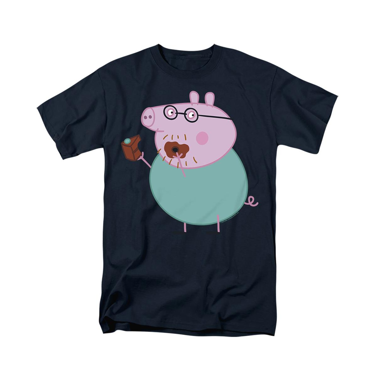 Click here for Logovision Mens Peppa Pig Daddy Pigs Tummy T Shirt... prices