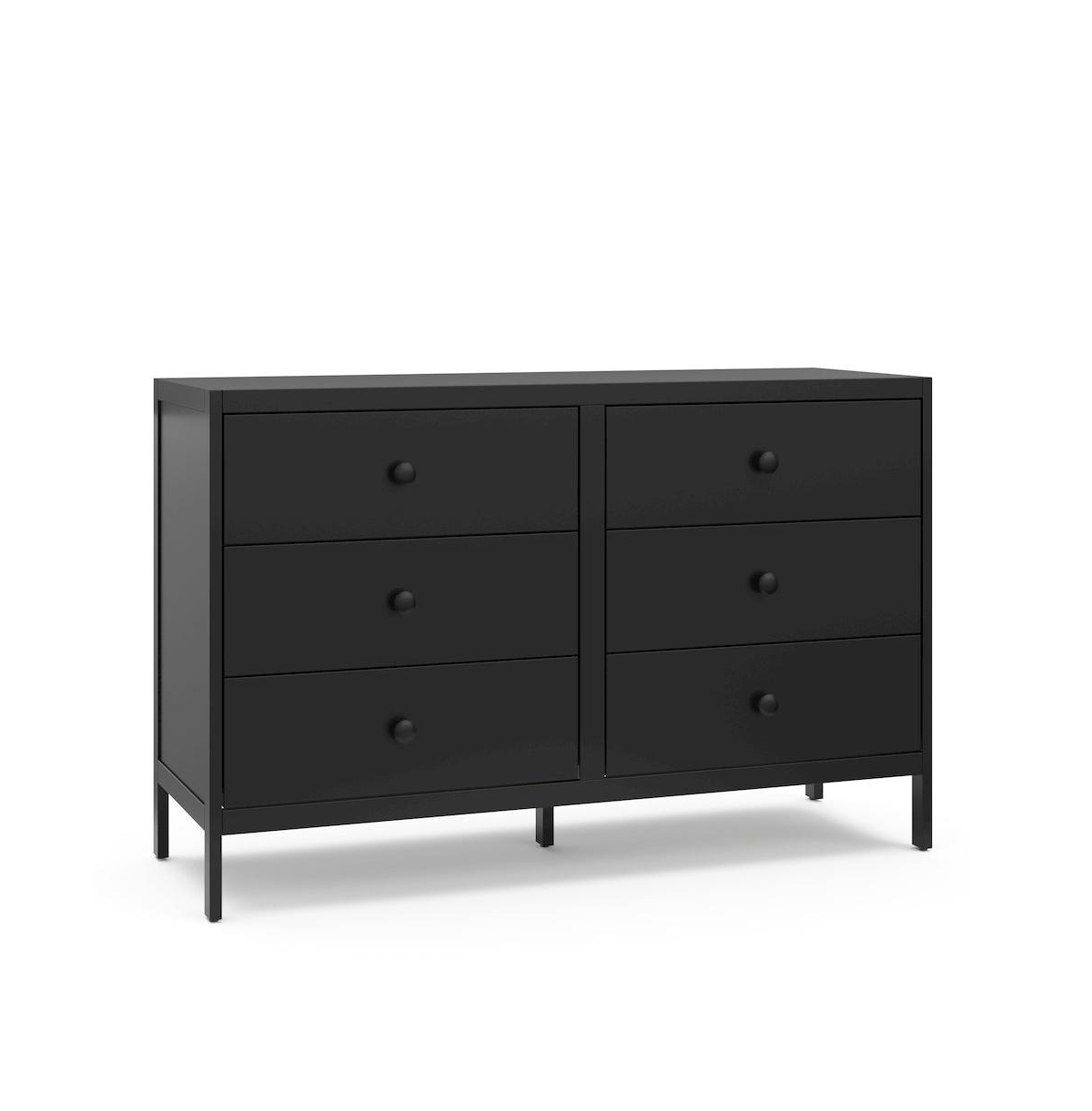 Click here for Graco Universal 6 Drawer Dresser - Black - Black prices