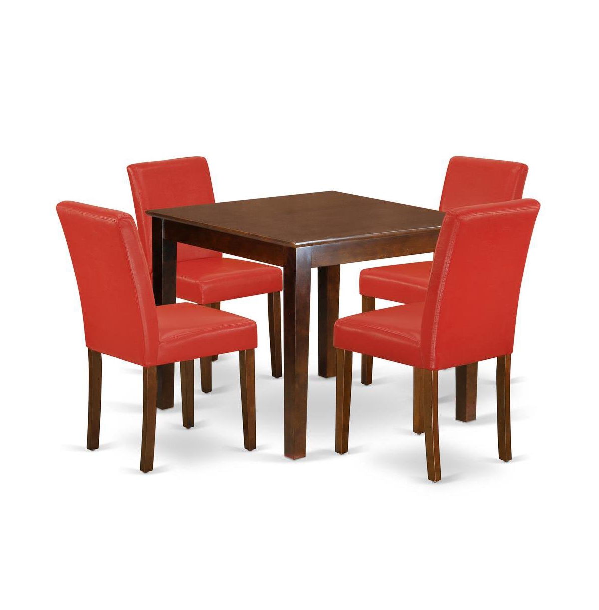Click here for East West Furniture Dining Room Set Mahogany - Mah... prices