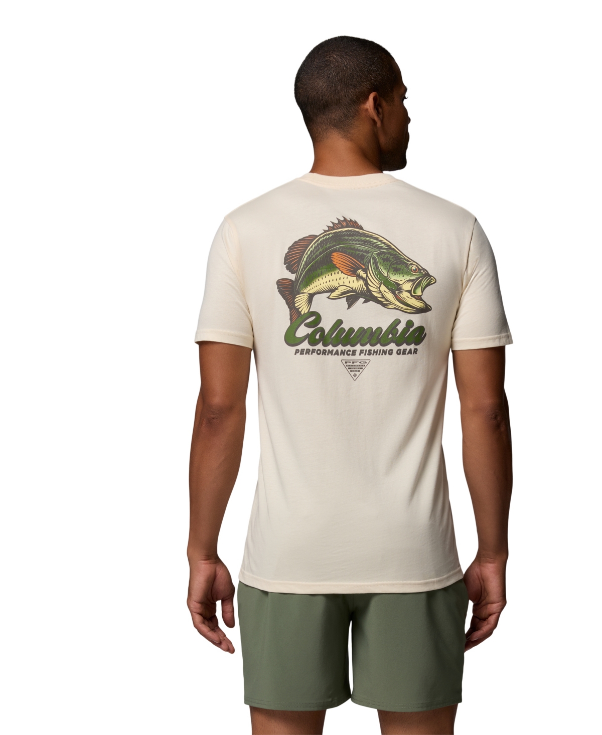 Click here for Columbia Mens Riley Graphic T-Shirt - Chalk prices