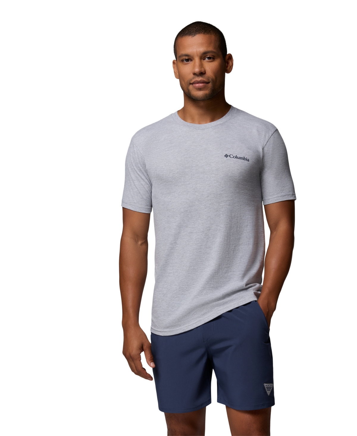 Click here for Columbia Mens Treats Graphic T-Shirt - Gray heathe... prices