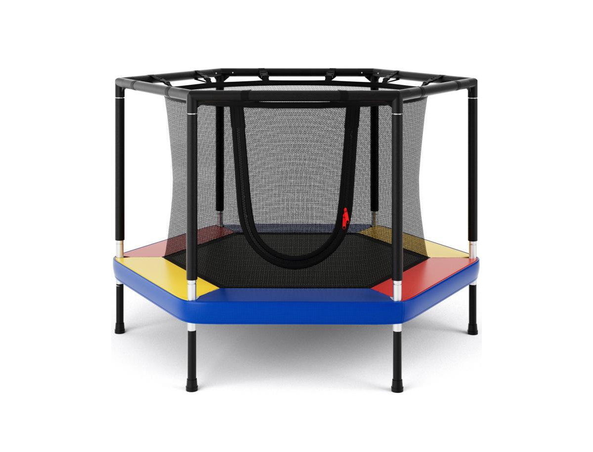 Click here for 4 Ft Small Toddler Recreational Trampoline with Sa... prices