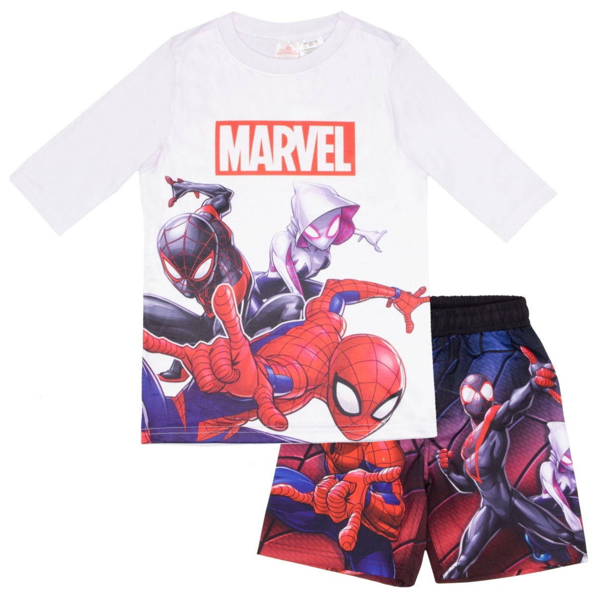 Click here for Spider-Man Big Boys Marvel Piece Swim Shirt and Tr... prices