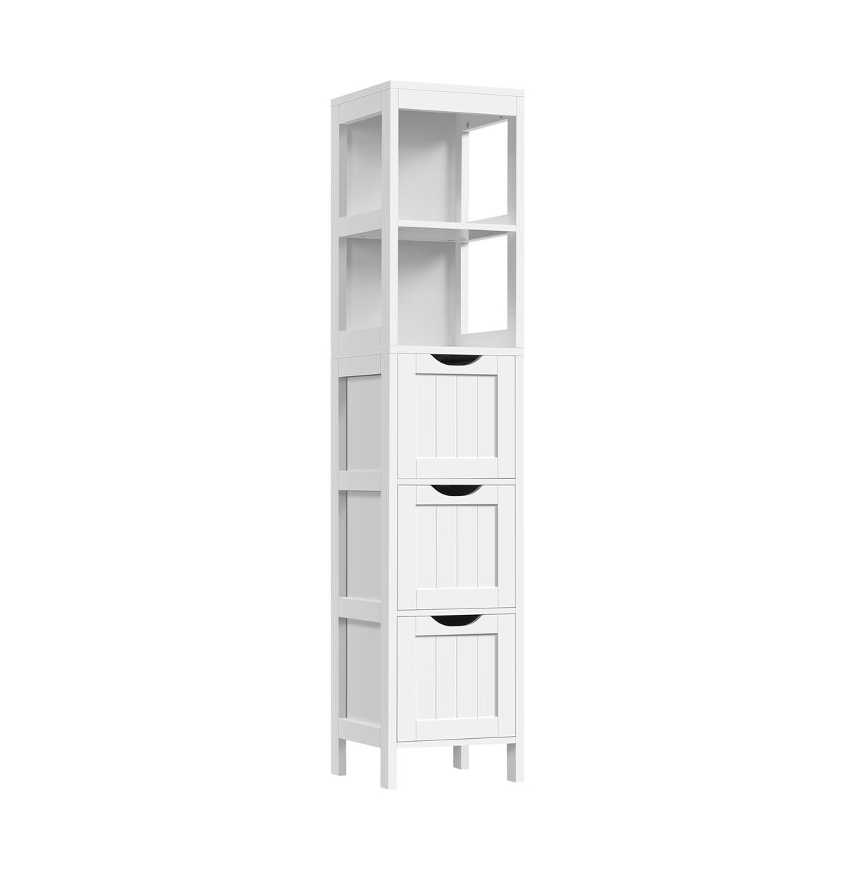 Click here for Yaheetech 56 H Modern Bathroom Storage Cabinet Whi... prices