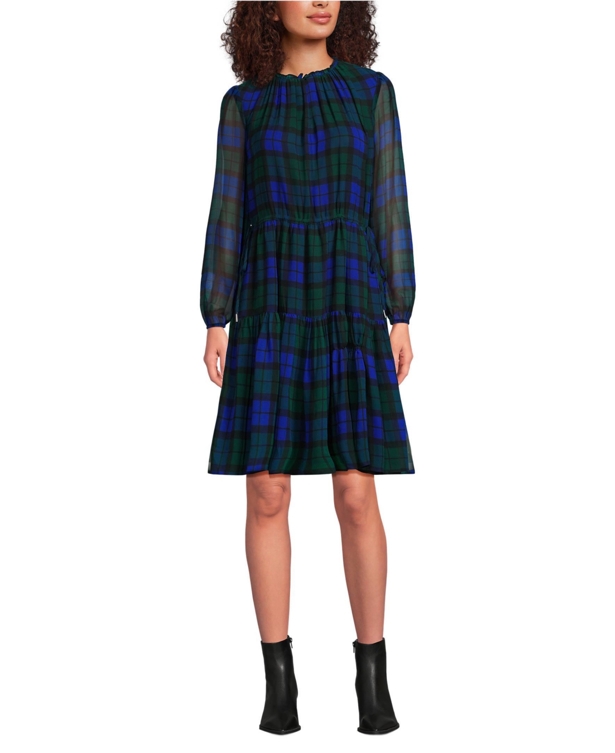 Click here for Lands End Womens Chiffon Above the Knee Adjustable... prices