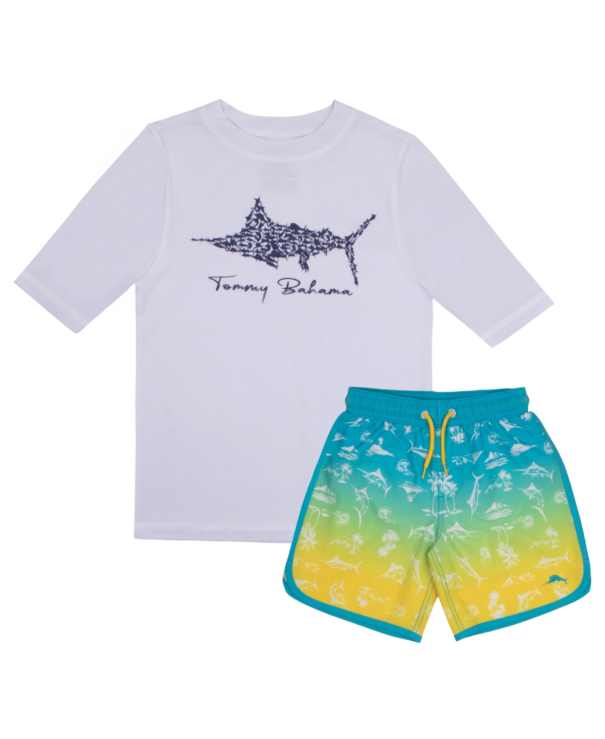 Click here for Tommy Bahama Little Boys 2-Piece Short Sleeve Rash... prices