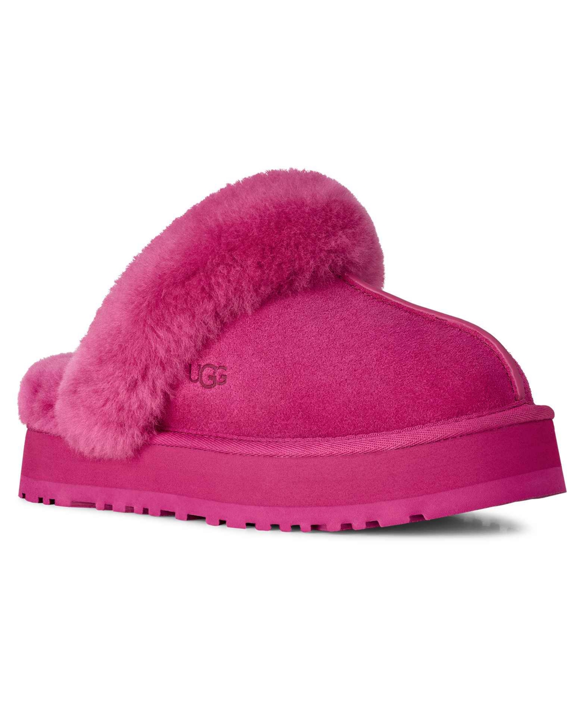 Click here for Ugg Womens Disquette Slippers - Dark Peony prices