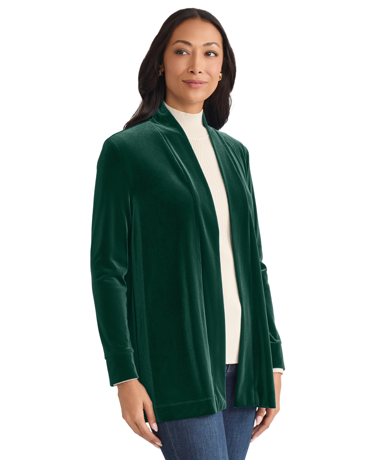 Click here for Jones New York Womens Open Front Cardigan Sweater... prices