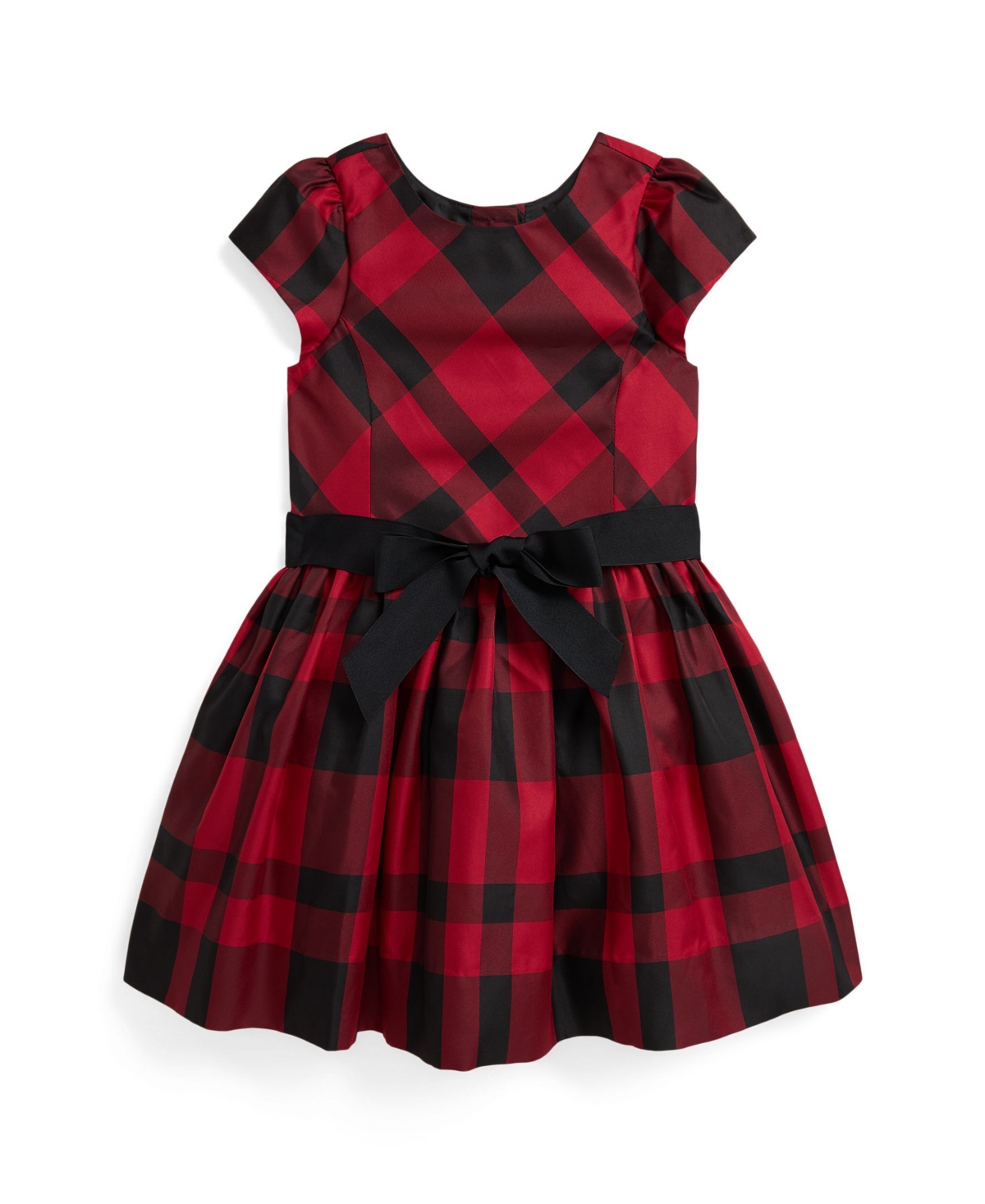 Click here for Polo Ralph Lauren Girls 2T-6X Plaid Short Sleeve D... prices