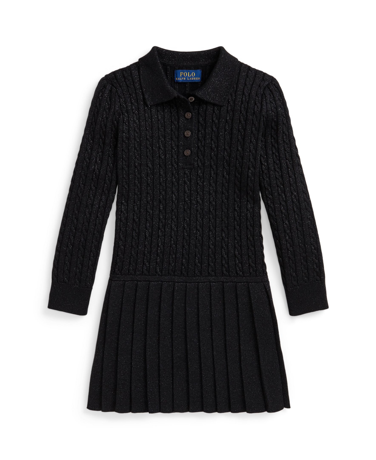 Click here for Polo Ralph Lauren Girls 2T-6X Mini-Cable Polo Swea... prices