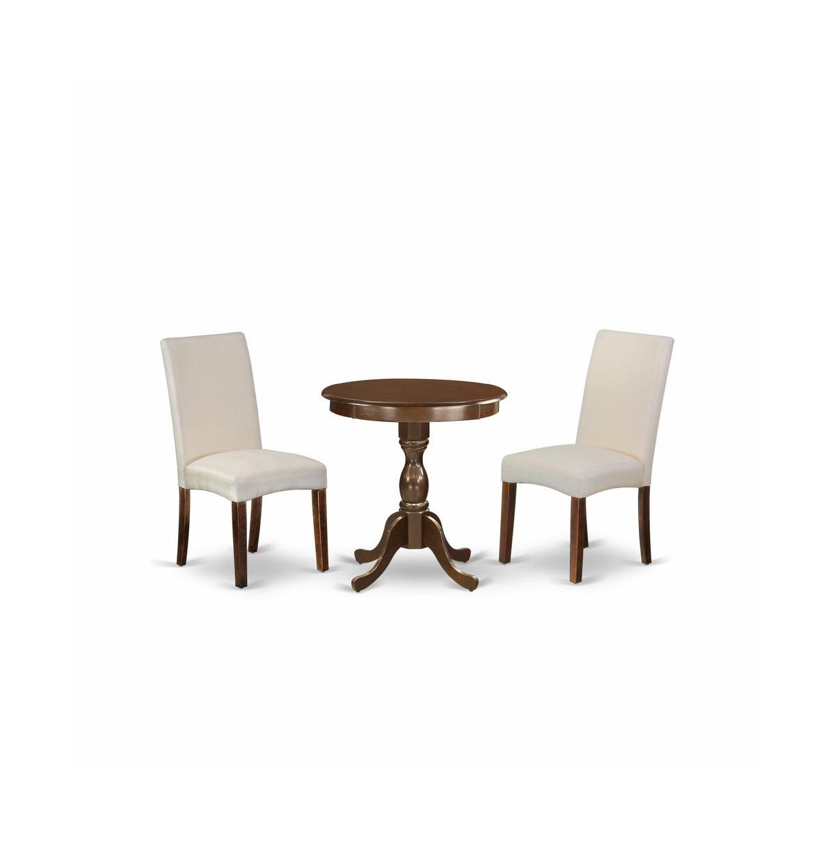 Click here for East West Furniture 3-Pc Dining Room Set - 2 Dinin... prices