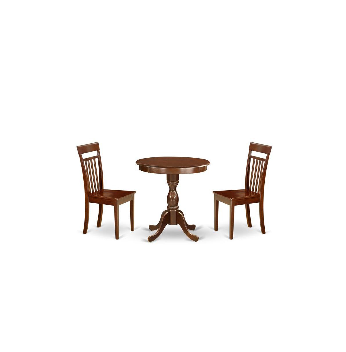 Click here for East West Furniture 3-Pc Modern Dining Table Set -... prices