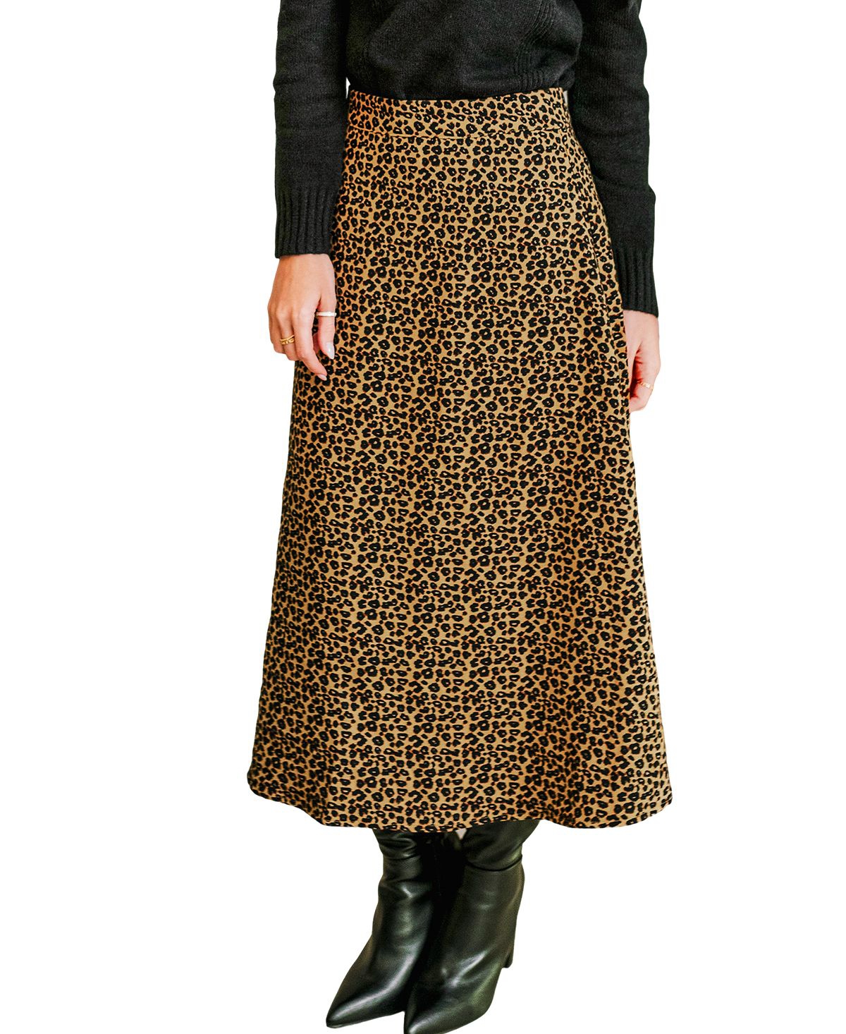 Click here for Cupshe Womens Rebel Rules Animal Print Midi Skirt... prices