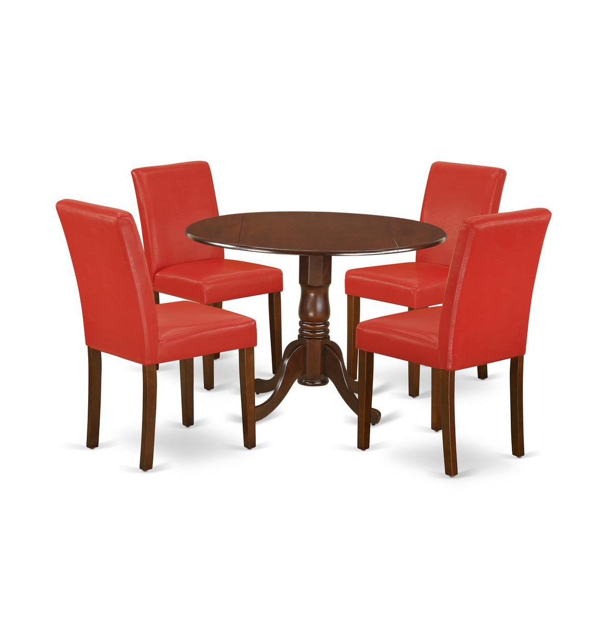 Click here for East West Furniture Dining Room Set Mahogany - Mah... prices