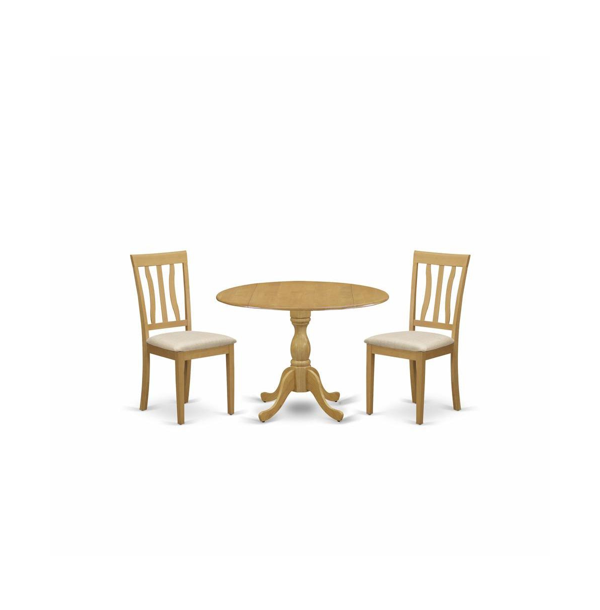 Click here for East West Furniture 3 Piece Kitchen Dining Table S... prices