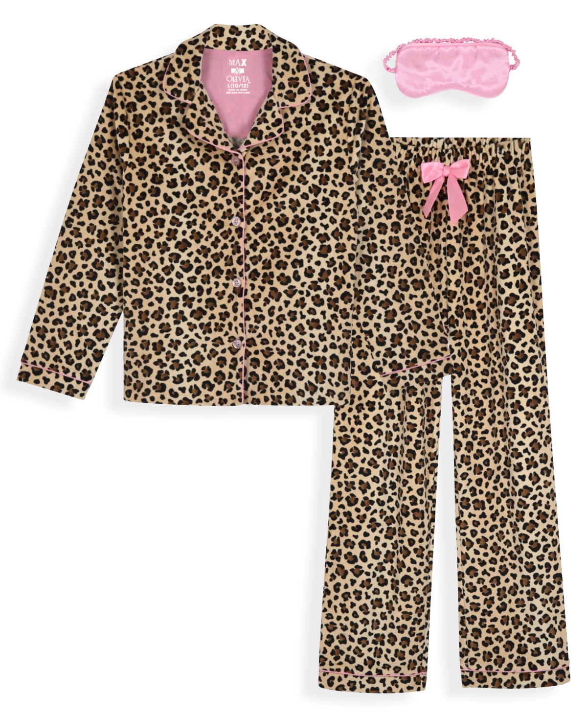 Click here for Max & Olivia Girls 6-16 3-Piece Long Sleeves Pajam... prices