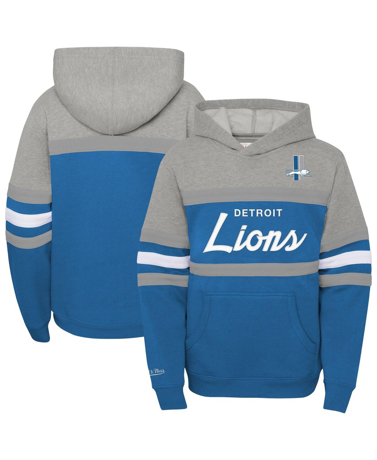 Click here for Mitchell & Ness Big Boys and Girls Blue Detroit Li... prices