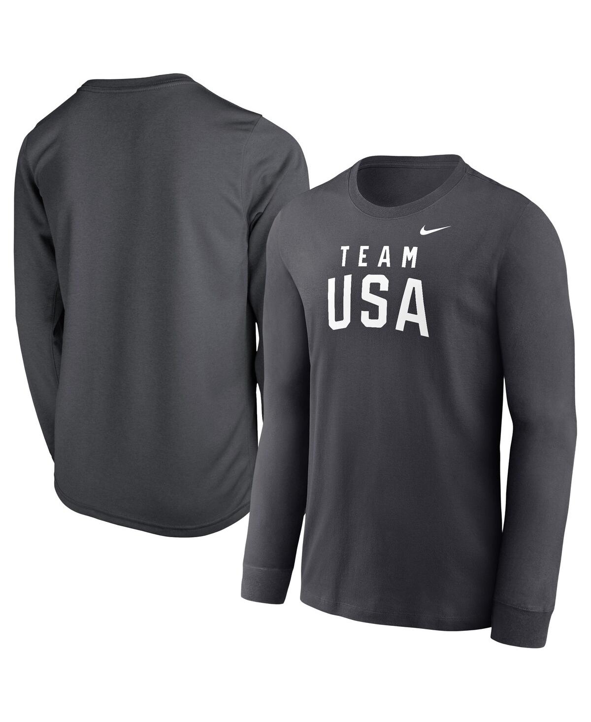 Click here for Nike Big Boys and Girls Anthracite Team Usa Legend... prices