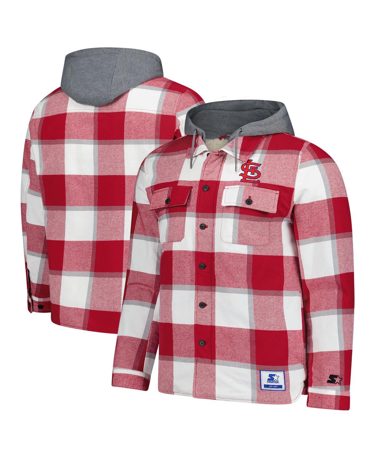 Click here for Starter Mens Red/White St. Louis Cardinals Sherpa... prices