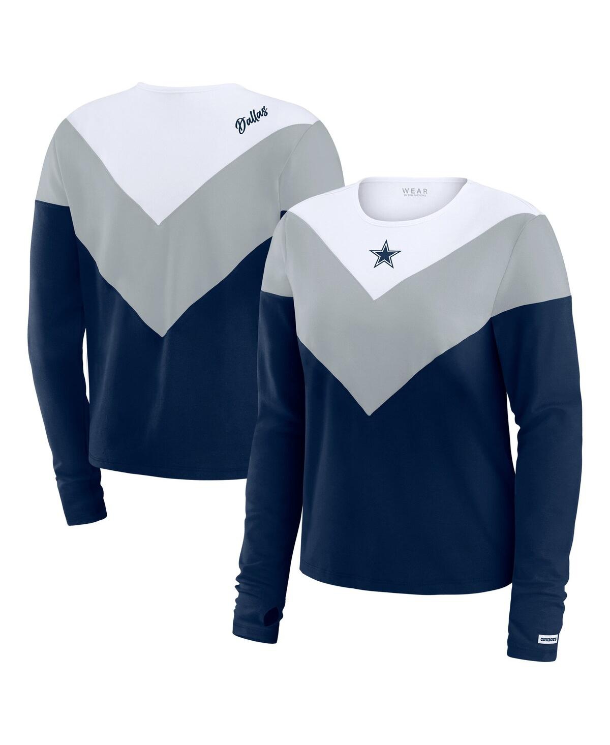Click here for Wear by Erin Andrews Womens Navy Dallas Cowboys Pl... prices