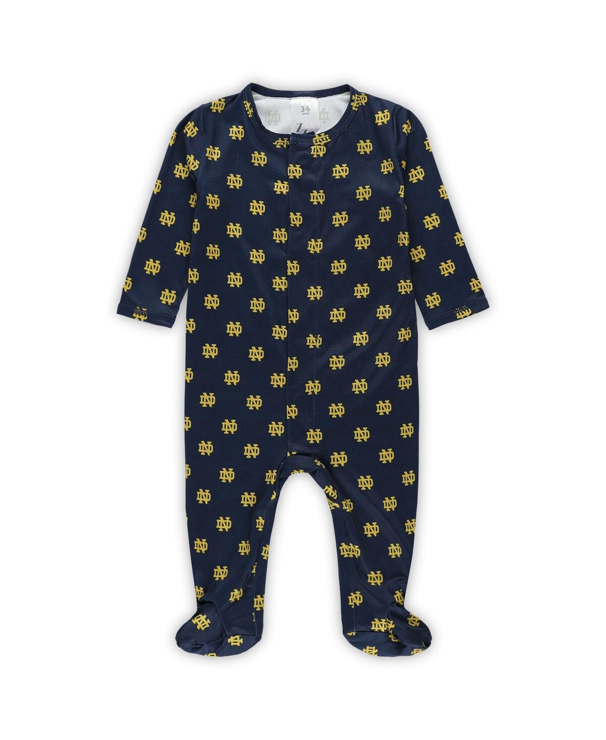 Click here for ZooZatz Baby Boys and Girls Navy Notre Dame Fighti... prices