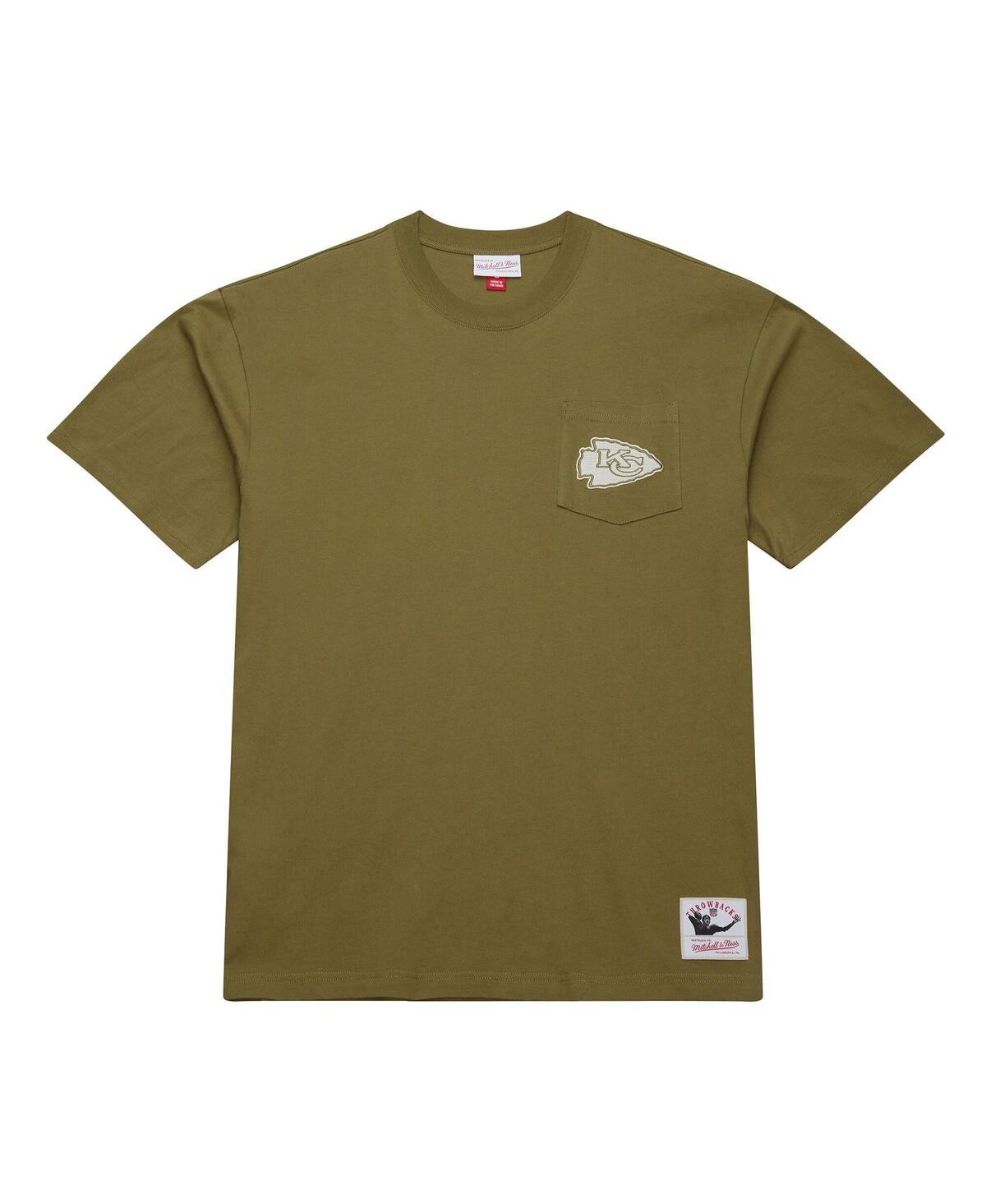 Click here for Mitchell & Ness Mens Olive Kansas City Chiefs Vint... prices