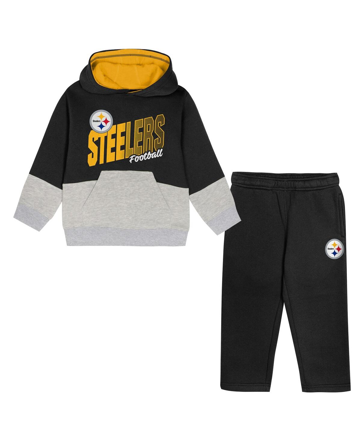 Click here for Outerstuff Toddler 2-Piece Black Pittsburgh Steele... prices