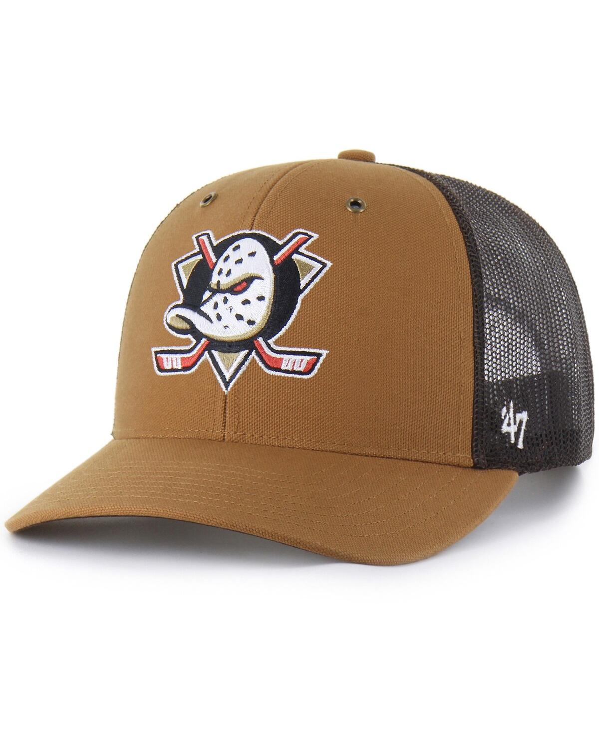 Click here for Carhartt x 47 Brand Mens Brown Anaheim Ducks Truck... prices