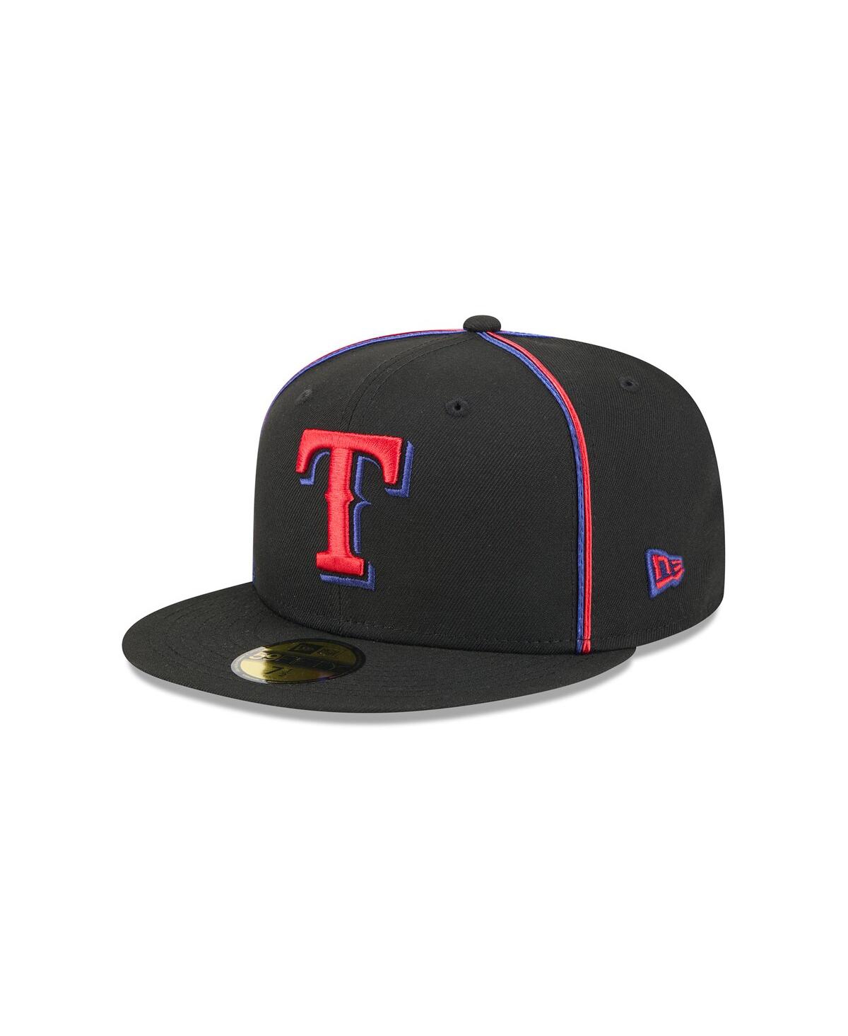 Click here for New Era Mens Black Texas Rangers Soutache 59FIFTY... prices