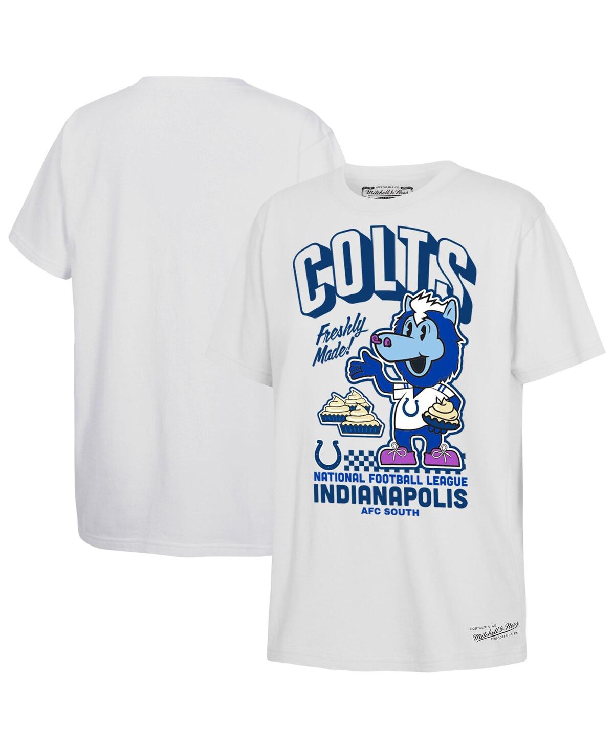 Click here for Mitchell & Ness Big Boys and Girls White Indianapo... prices