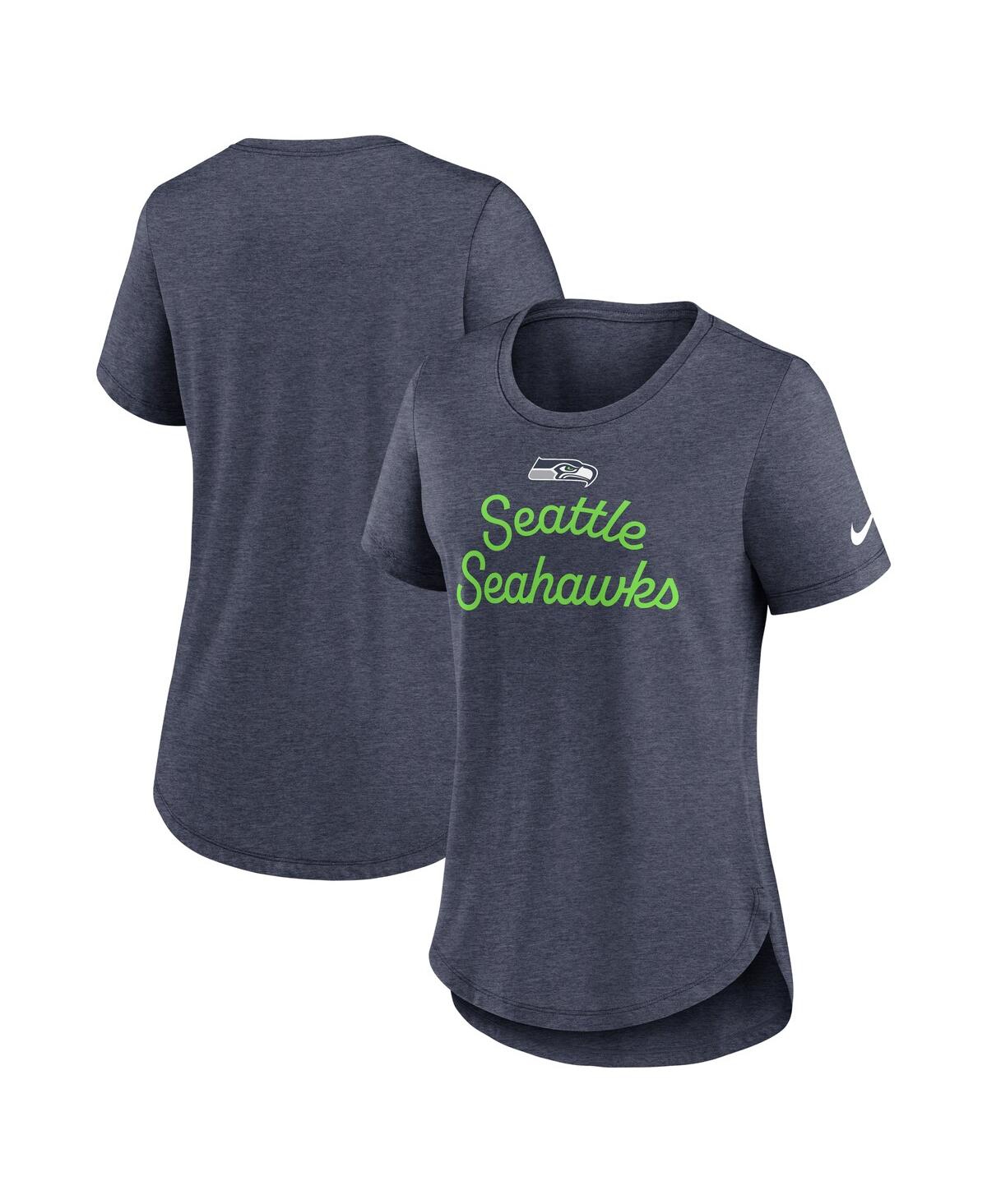 Click here for Nike Womens College Navy Seattle Seahawks Script T... prices
