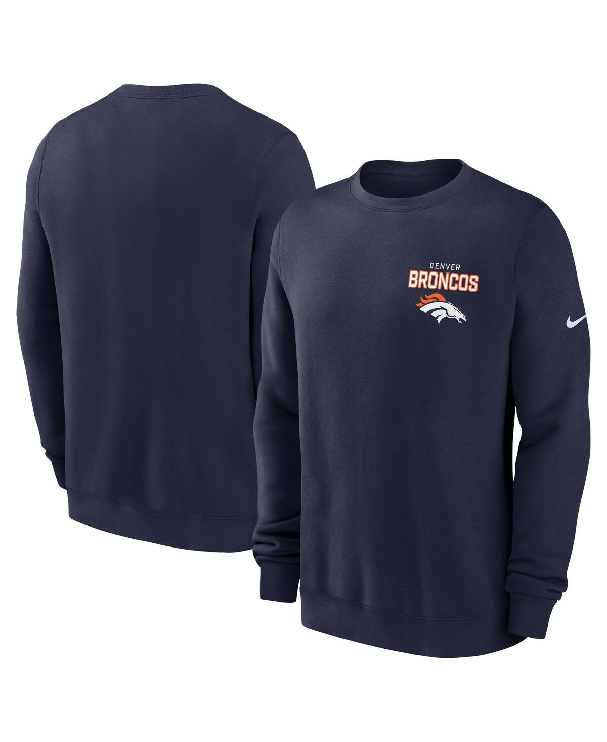 Click here for Nike Mens Navy Denver Broncos Primetime Club Fleec... prices