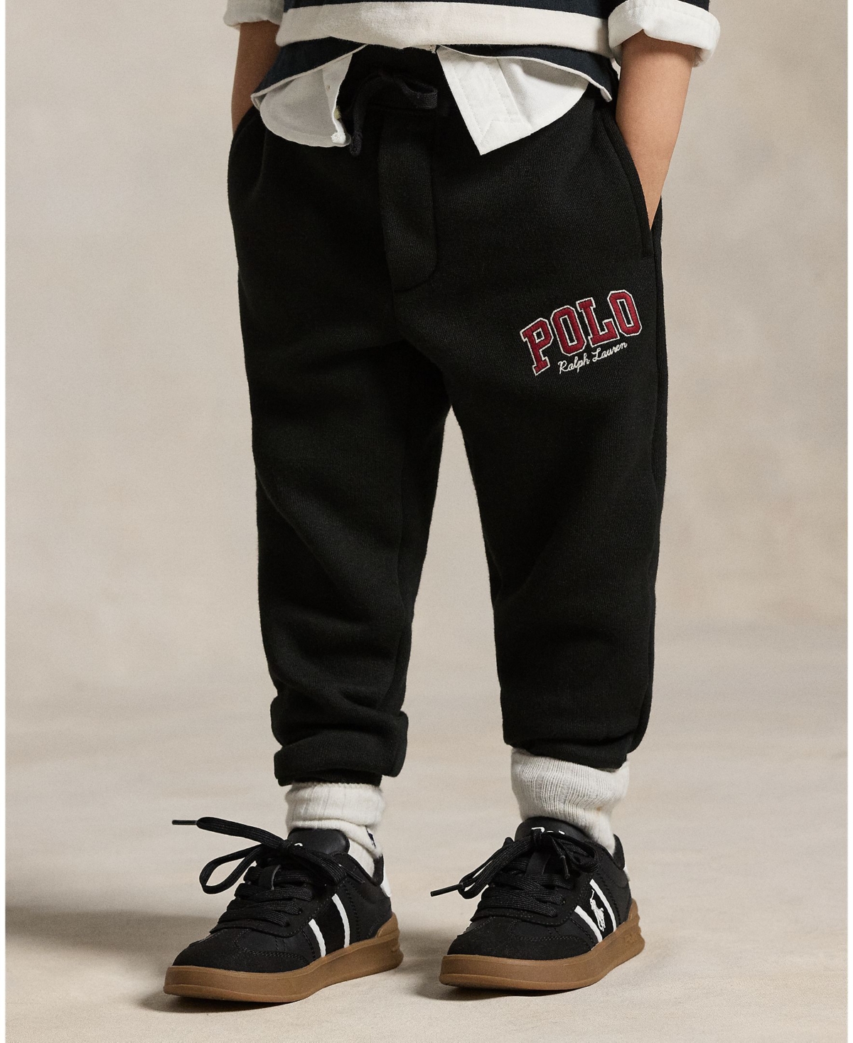 Click here for Polo Ralph Lauren Boys 2-7 Logo Fleece Jogger Pant... prices