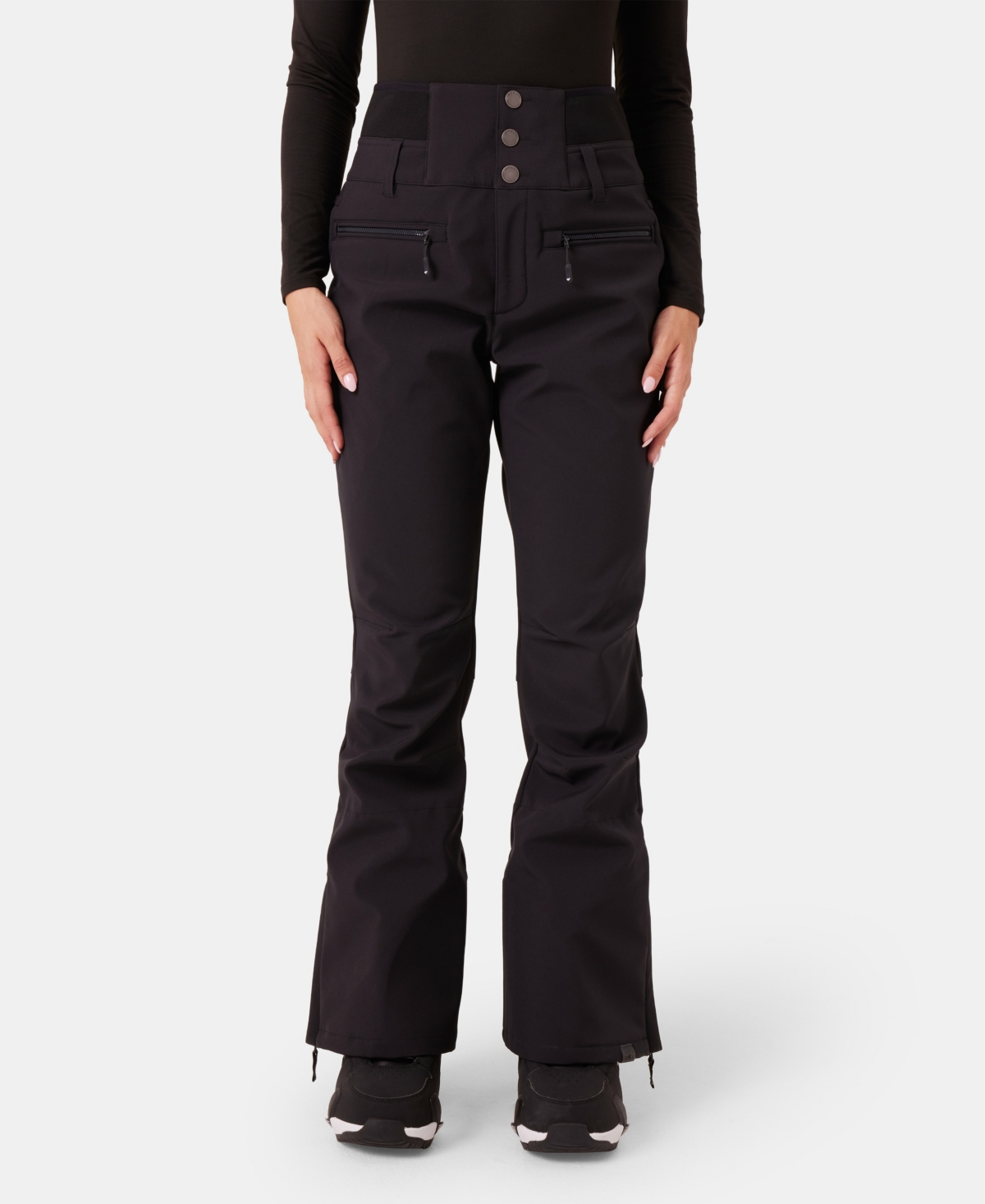 Click here for Roxy Womens Rising High Snow Pants - Black prices