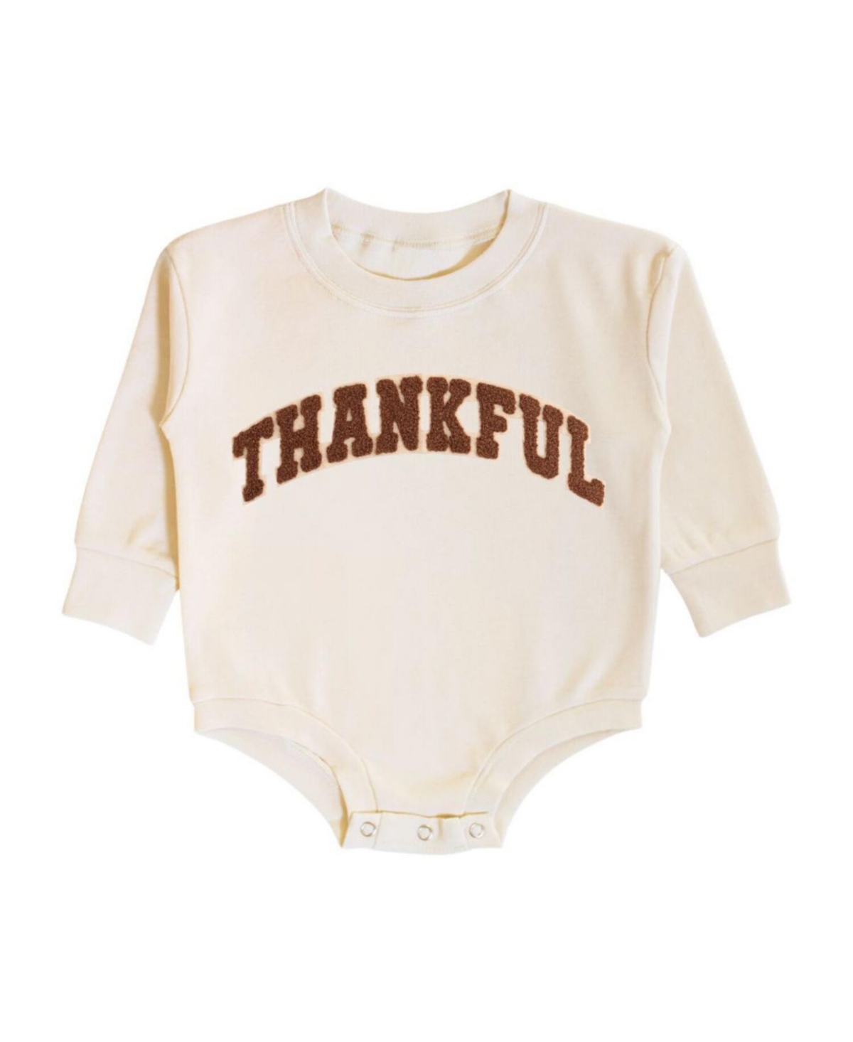 Click here for Sweet Wink Baby Boy Thankful Patch Varsity Thanksg... prices