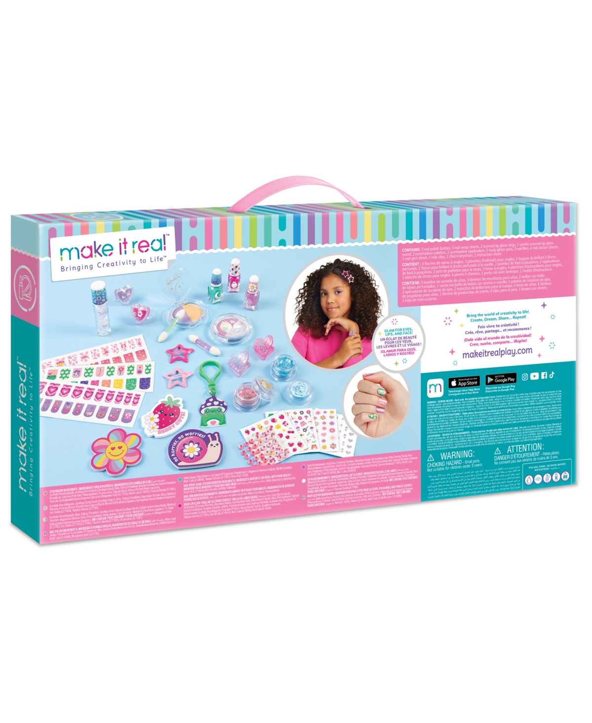Click here for Make It Real Just BeYOUtiful Mega Cosmetic Set - M... prices